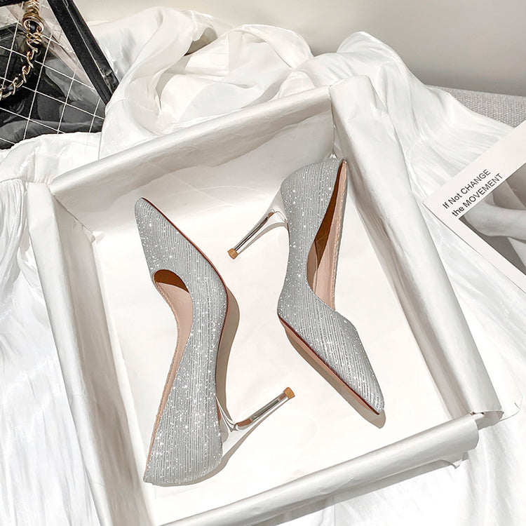 Elegant High Heels Formal Wedding Shoes